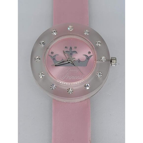 Disney | Accessories | Disney Princess Pink Ladies Analog Quartz Watch ...